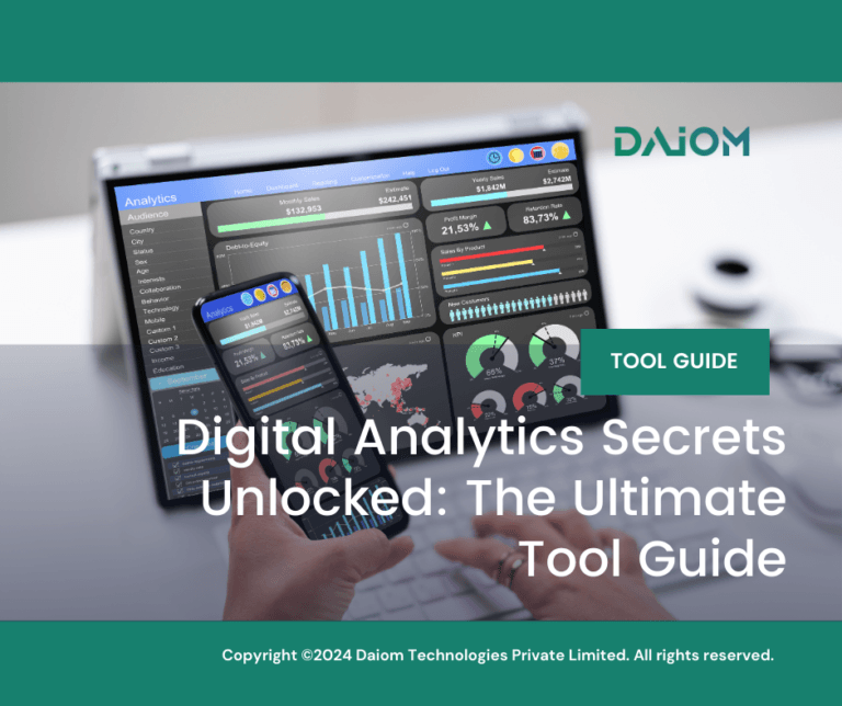 Digital Analytics: An Ultimate Tool Guide - DAIOM